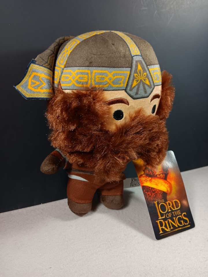 The Lord Of The Rings Fantasy Gimli 7” Movie Plush Stuffed Animal Chibi ...