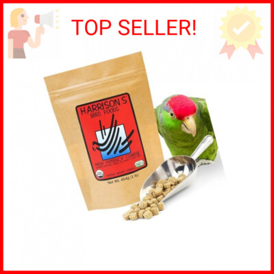 Harrison's Bird Foods High Potency Coarse Certified Organic Non GMO ...