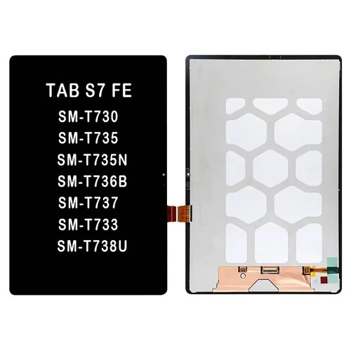 Neuf TOUCH & LCD Pour SAMSUNG Galaxy Tab S7 FE SM-T730 T733 T735 T736 ...