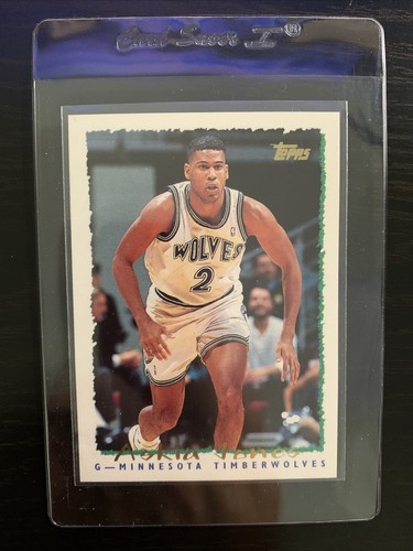 1994-95 Topps Askia Jones Rookie #283 Minnesota Timberwolves RC | eBay