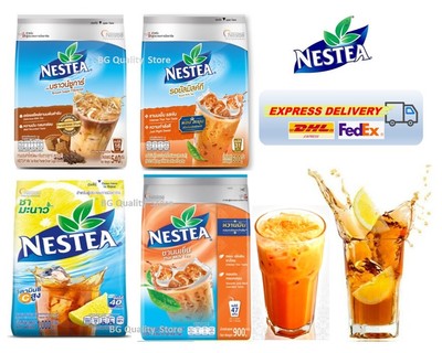 Nestea Instant Tea Powder Brown Sugar Iced Lemon Royal Milk Tea Drink ...