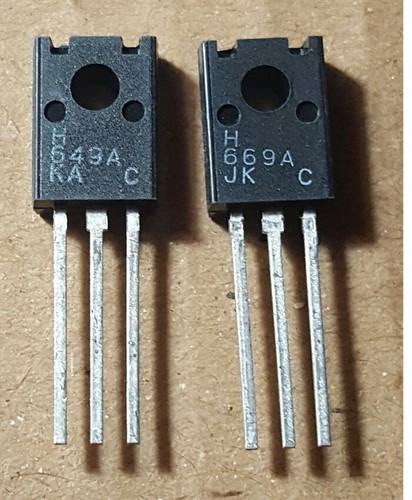 2SB649A + 2SD669A TRANSISTOR TO-126 (PAIR) UK Seller | eBay