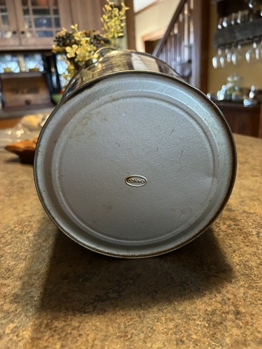 Oldham’s Blue 8# Lard Can Pig Lee’s Summit MO Vintage W/ Handle | eBay