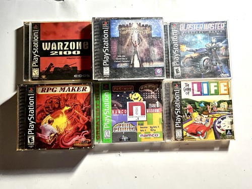 PlayStation 1 PS1 Video Games Lot Bundle🔥 Works! RPG Maker Warzone ...