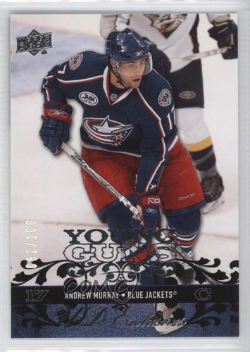 2008-09 Upper Deck Young Guns UD Exclusives /100 Andrew Murray #466 ...
