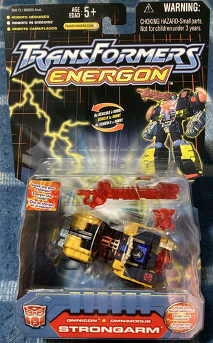 Energon Strongarm Omnicon Sealed MISB MOSC Energon Energon Transformers ...
