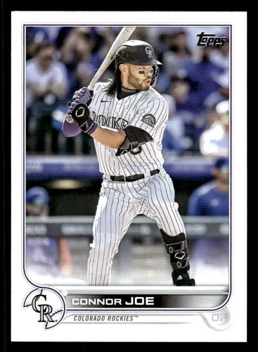 Connor Joe 2022 Topps Update #US188 Colorado Rockies | eBay