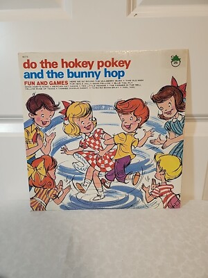 Do the Hokey Pokey and the Bunny Hop LP Vinyl Record - Peter Pan ...