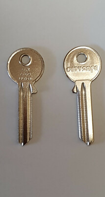 YALE ERA STYLE 6 PIN CYLINDER KEY BLANKS UL054 UL2 U6D UNIVERSAL STEEL ...