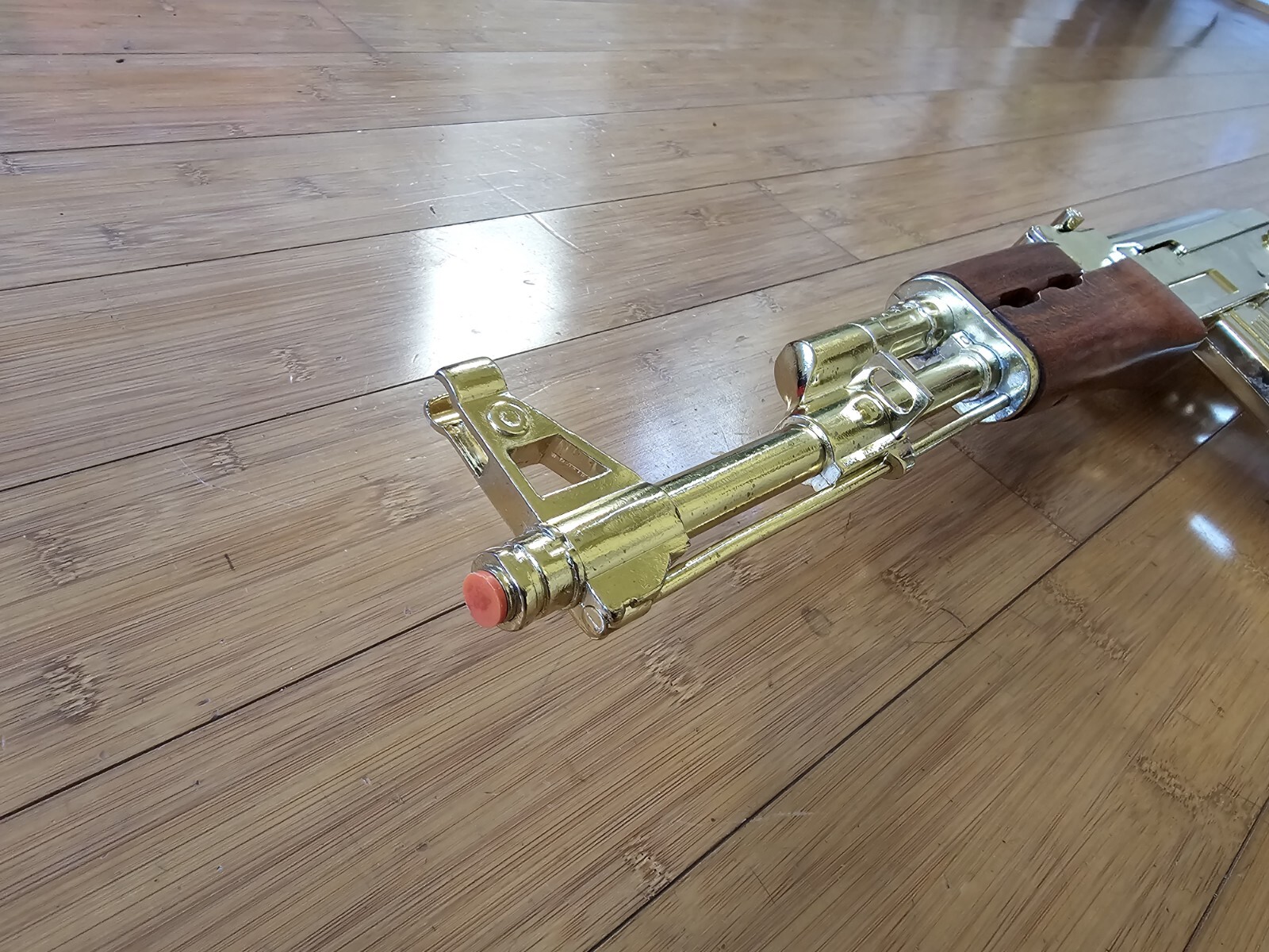 Non Firing Scarface Russian 1947 AK47 Golden Assault Rifle Gun Prop in ...