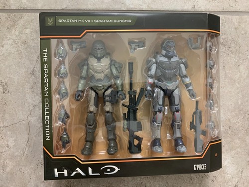 HALO SPARTAN COLLECTION MK VII & GUNGNIR TWO PACK WITH ACCESSORIES ...