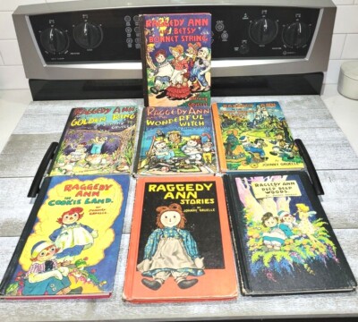 ~Vintage Raggedy Ann Hard Cover Books by Johnny Gruelle~~~Choice~1960 ...