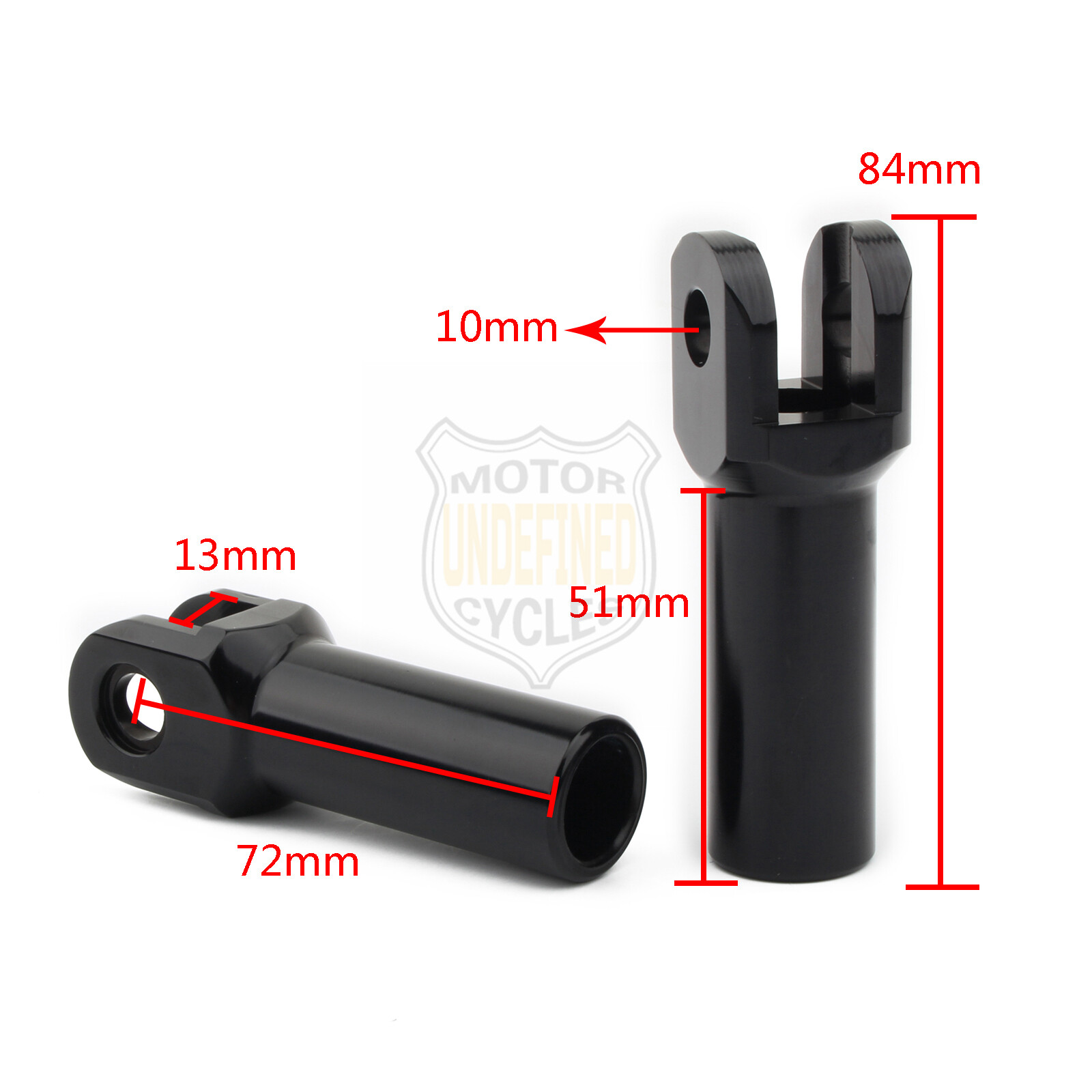 For Harley Softail Passenger Foot Peg Mount Clevis Kit Slim FLS FLSS 12 ...