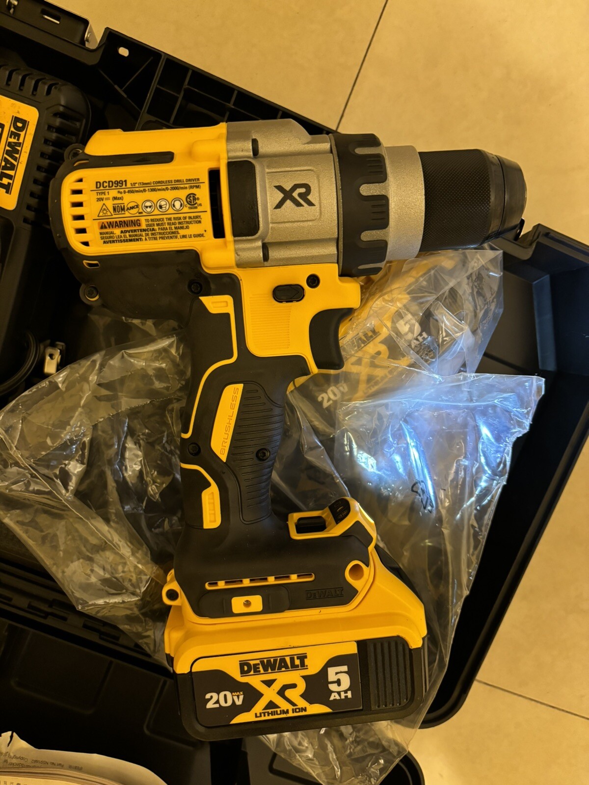 DEWALT DCD991P2 20V Cordless Driver Kit | eBay