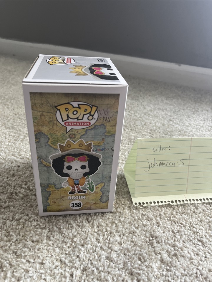 Funko Pop! One Piece: Brook (358), NYCC Shared Exclusive, With ...
