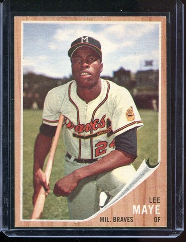 1962 Topps Baseball # 518 Lee Maye (NM+) Near Mint Plus | eBay