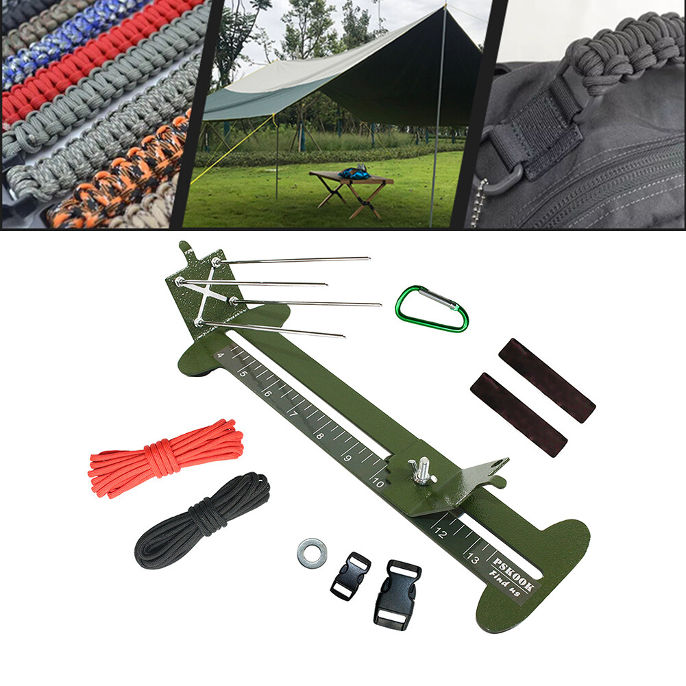 Paracord Bracelet Clamp Kit Non Slip With Rope Adjustable Length Home ...