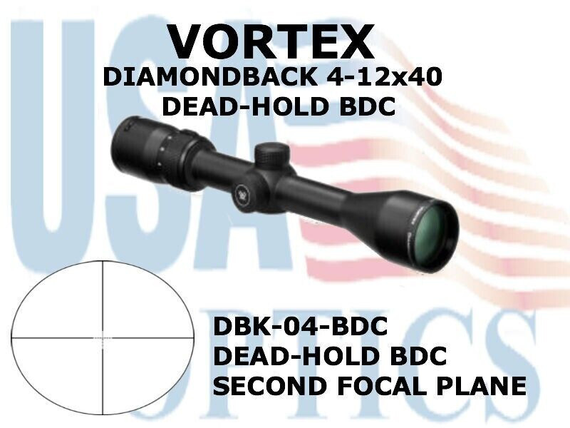 Vortex+Optics+Diamondback+DBK-04-BDC+4-12x40mm+Rifle+Scope for sale ...