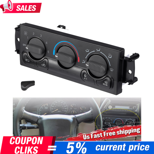 599-218 A/C Heater Climate Control Module Panel Switch For Chevrolet ...
