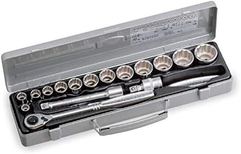 tone (TONE) socket wrench set 760M insertion angle 12.7mm (1/2) silver ...