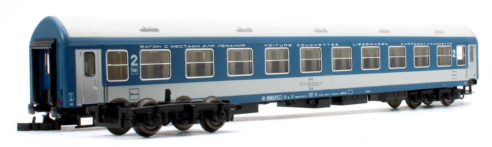 SACHSENMODELLE 'HO' GAUGE 14356 MAV 2ND CLASS SCHNELLZUGLEIGEWAGEN ...