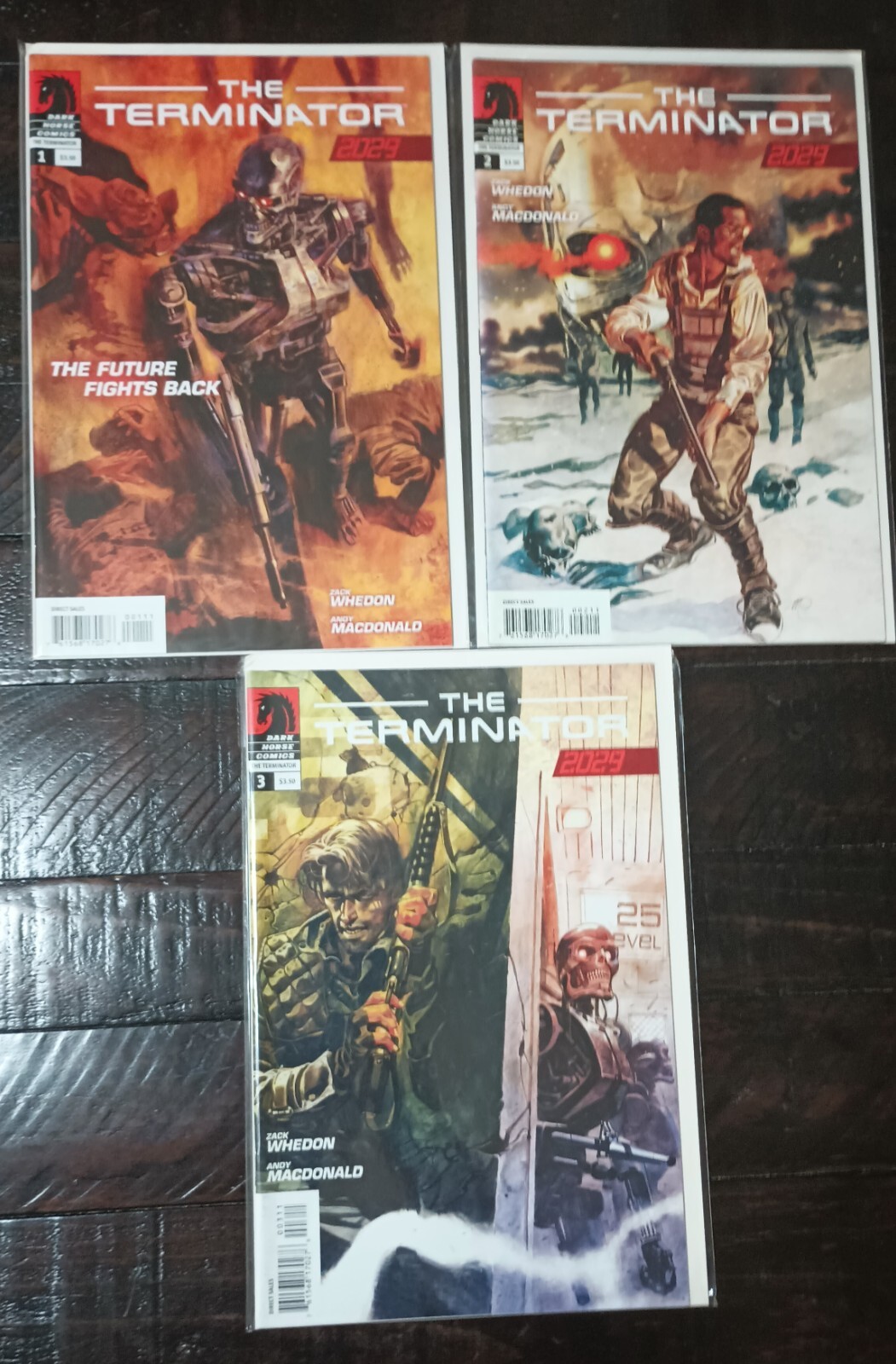 The Terminator 2029 #1-3 (2010) NM Dark Horse Comics **Bagged & Boarded ...