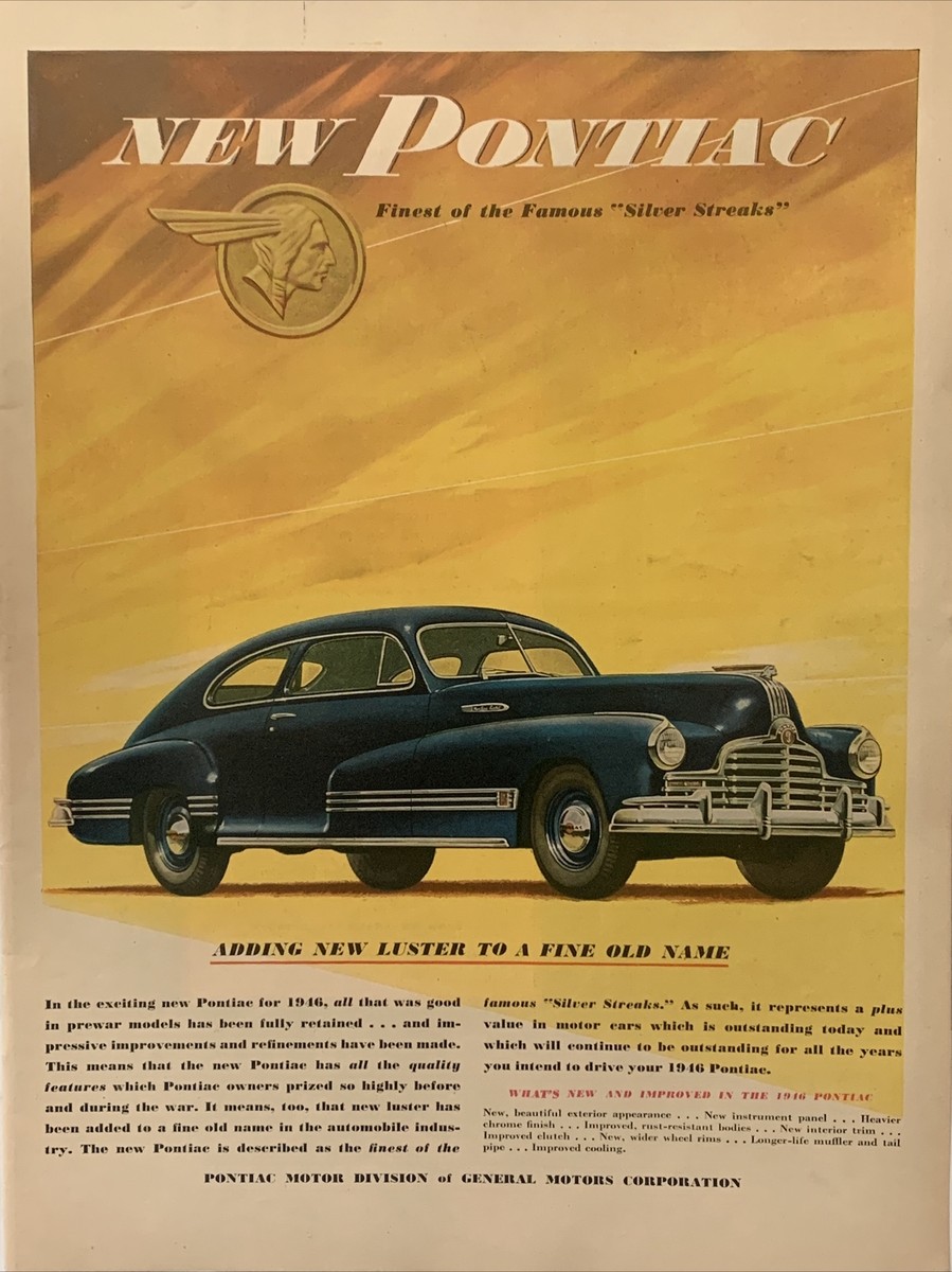 Pontiac Vintage Ads PontiacRegistry.com :: Pontiac Pinboard