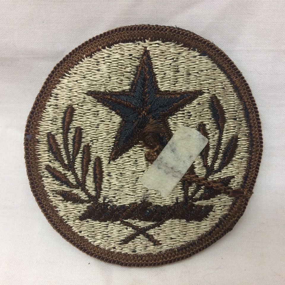 Vintage Military Patch Texas Army National Constabulary Force Brown ...