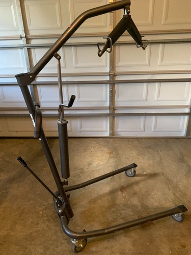 Drive 13023SV Medical Hydraulic Patient Lift, Six Point Cradle, Silver ...