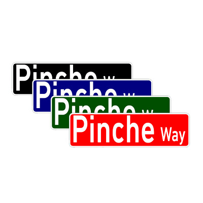 Pinche Way Street Sign Mexico Road Mexican Ave Home Décor Aluminum ...