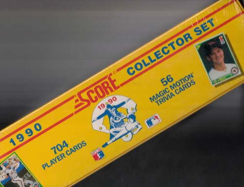 1990 SCORE BASEBALL CARD SET COMPLETE SET 714 CARDS FACTORY SEALED | eBay