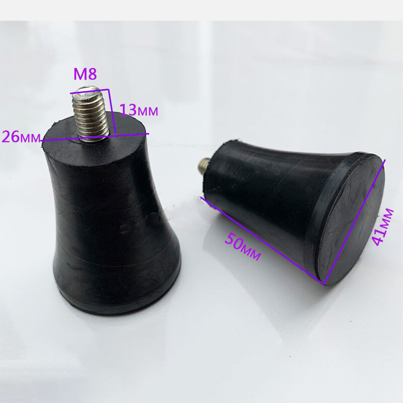 M6/8/10 Rubber Adjustable Levelling Table Feet Screw Floor Protectors ...