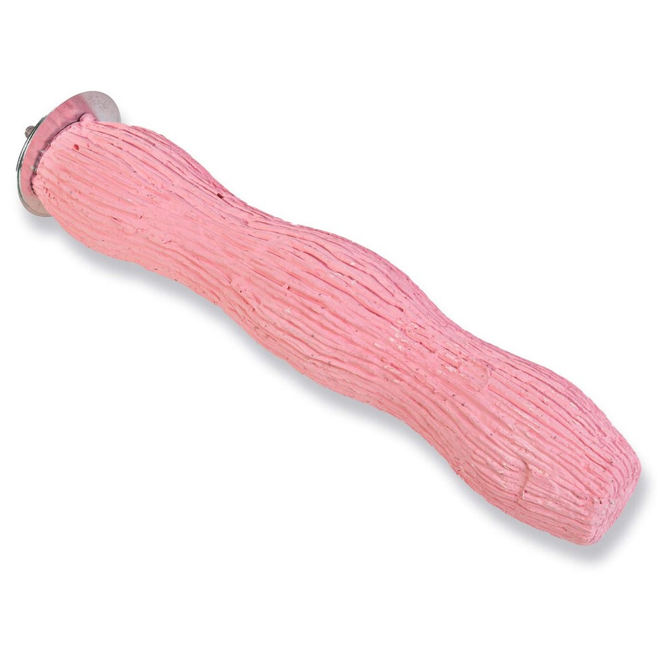 Wavy Calcium Edible Parrot Perch for Bird Cages - Small | eBay UK