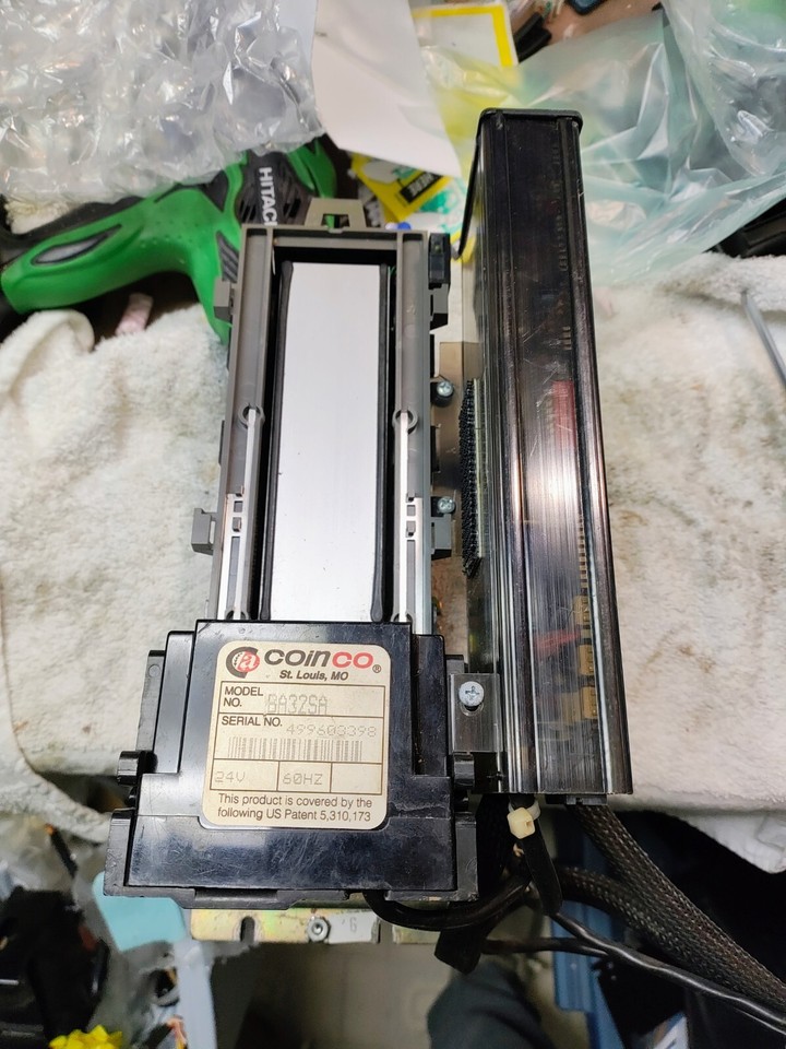 1 Coinco BA30SA / ba32sa Vending Machine 24V MDB Bill acceptor 1 dollar ...