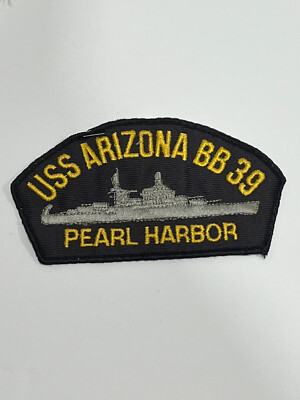 USS ARIZONA military patch PEARL HARBOR PATCH MILITARY | eBay