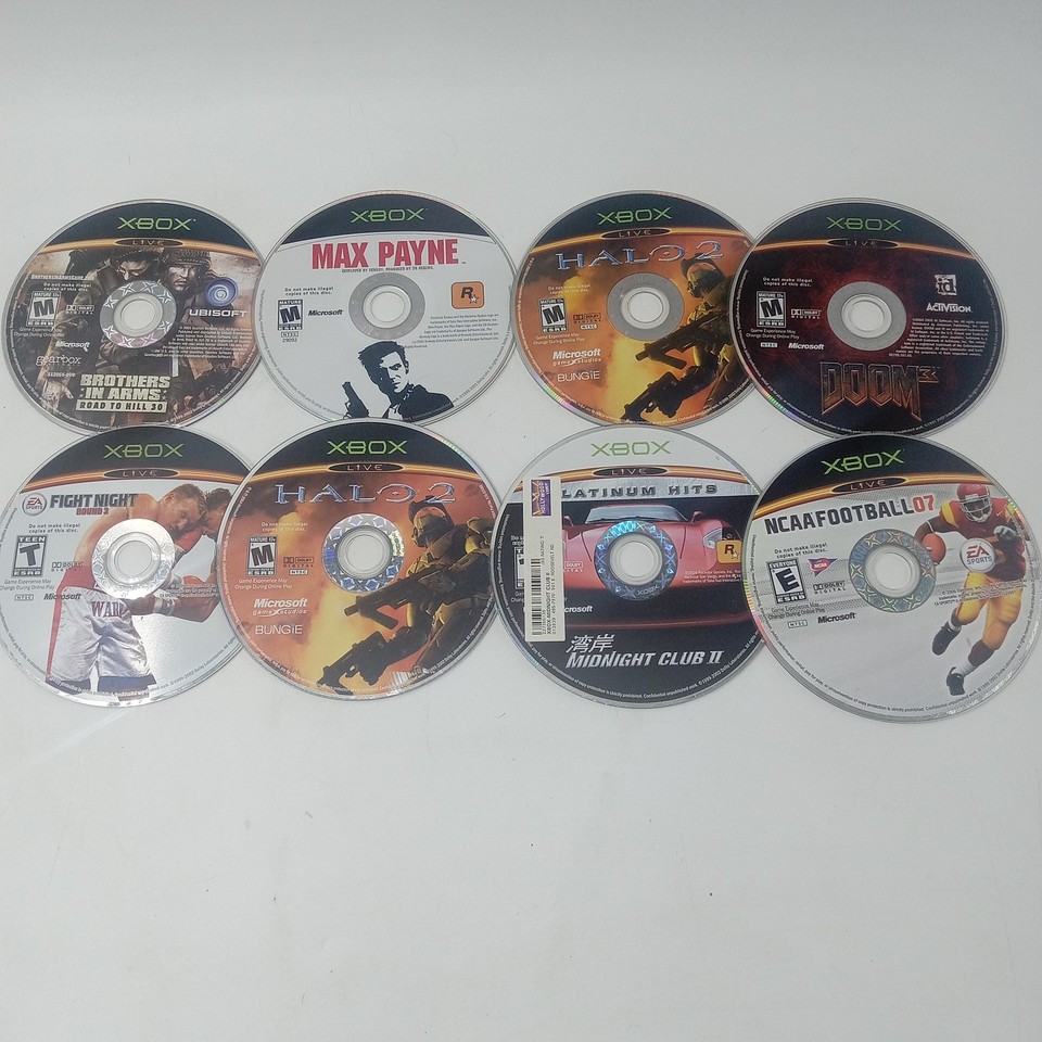 Microsoft Xbox Xbox 360 Xbox One Disc Only Video Game Lot Of 67 Discs ...