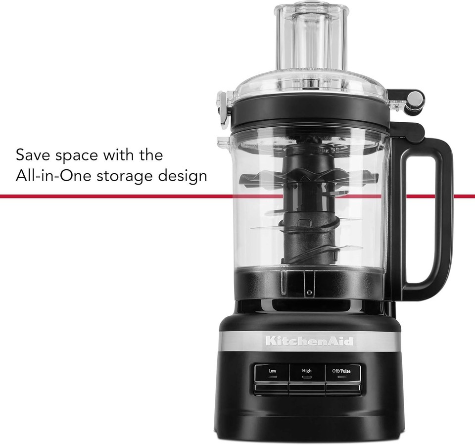 KitchenAid 9 Cup Food Processor - Matte Black - KFP0921 | eBay