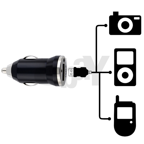 Universal USB Mini Car Charger Adapter, Black for sale online | eBay