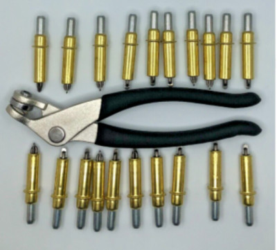 3/16" CLECO TOOL KIT, INCL PLIERS & 20 CLECOS - Hotrod Sheet Metal Pins ...