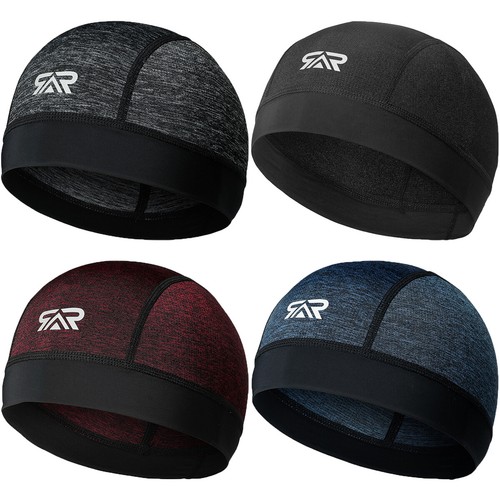 Summer Cycling Skull Cap Bike Helmet Liner Running Beanie Hat Fits ...