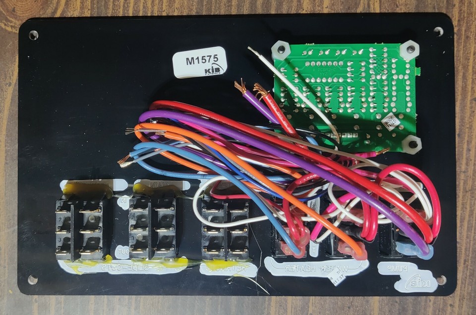 KiB Systems Monitor Panel w/ Water Battery Slideout Awning Controls RV ...
