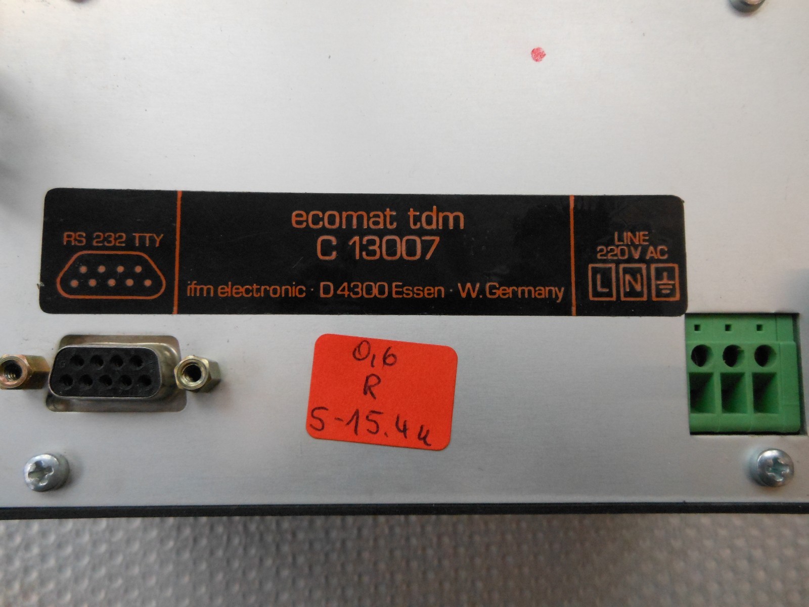 IFM TDM C13007, IFM Ecomat 100 Vers. 2.3 Bediengerät | eBay