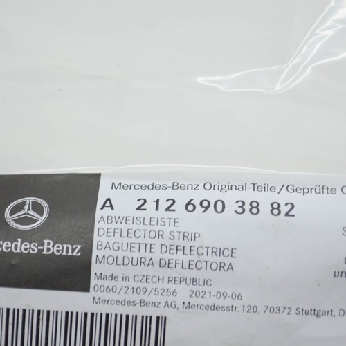 MB E W212 REAR RIGHT DOOR BOTTOM DEFLECTOR STRIP A2126903882 ORIGINAL ...