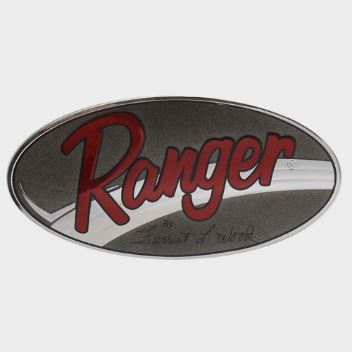 Ranger Boat Logo Emblem 7616126 | 4 5/8 X 2 3/8 Inch Metallic Gray for ...