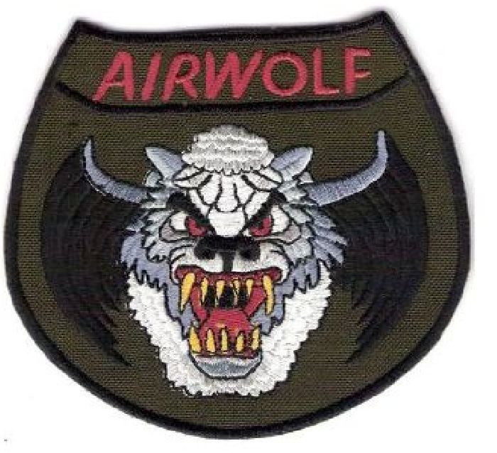 AIRWOLF SUBDUED PATCH - AWF03 | eBay