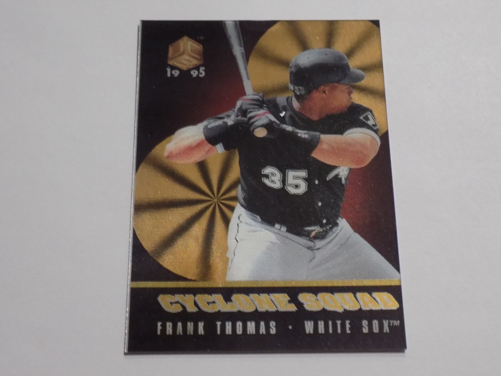 1995 Sport Flix Cyclone Squad Frank Thomas Card #CS1 | eBay