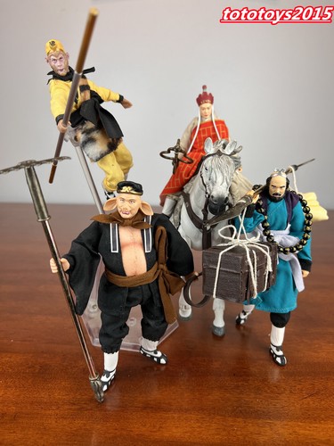 4pcs 6'' Journey to the West Chinese Tang Monk Master Disciple Display ...