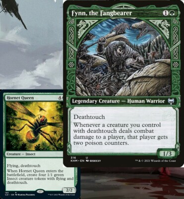 Fynn, the Fangbearer INFECT / Poison Commander Deck MTG Ready-to-Play ...