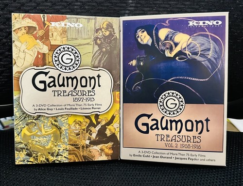 GAUMONT TREASURES, VOL. 1 & 2 Box Set 6x DVD - 150x Films OOP RARE See ...