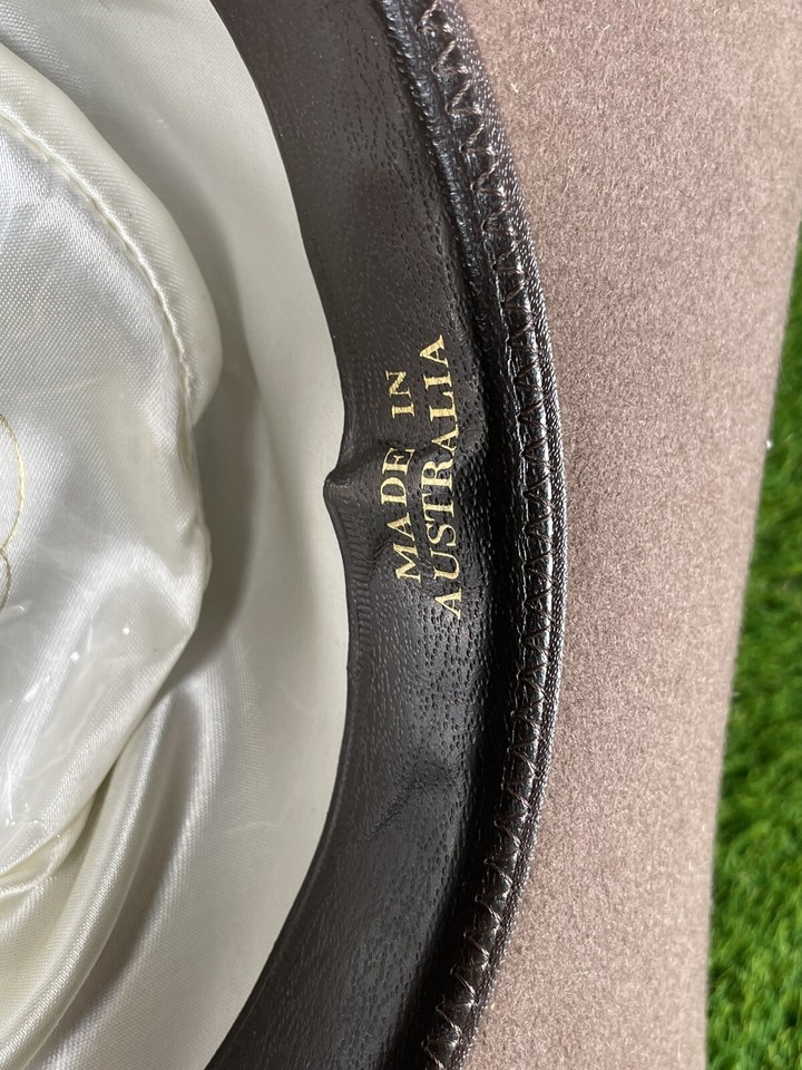 Akubra ‘Stockman’ Bushman Hat | Santone Fawn | Sz 6 7/8 (55) Medium | eBay